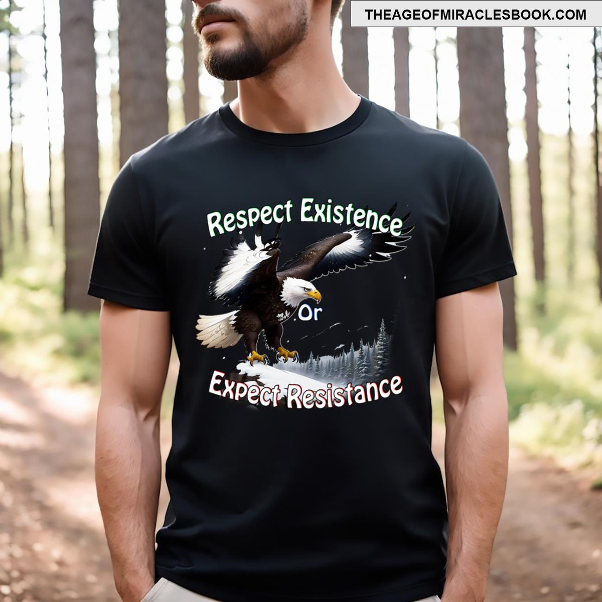Soaring Sentinel Respect Existence Or Expect Resistance Essential T-shirt