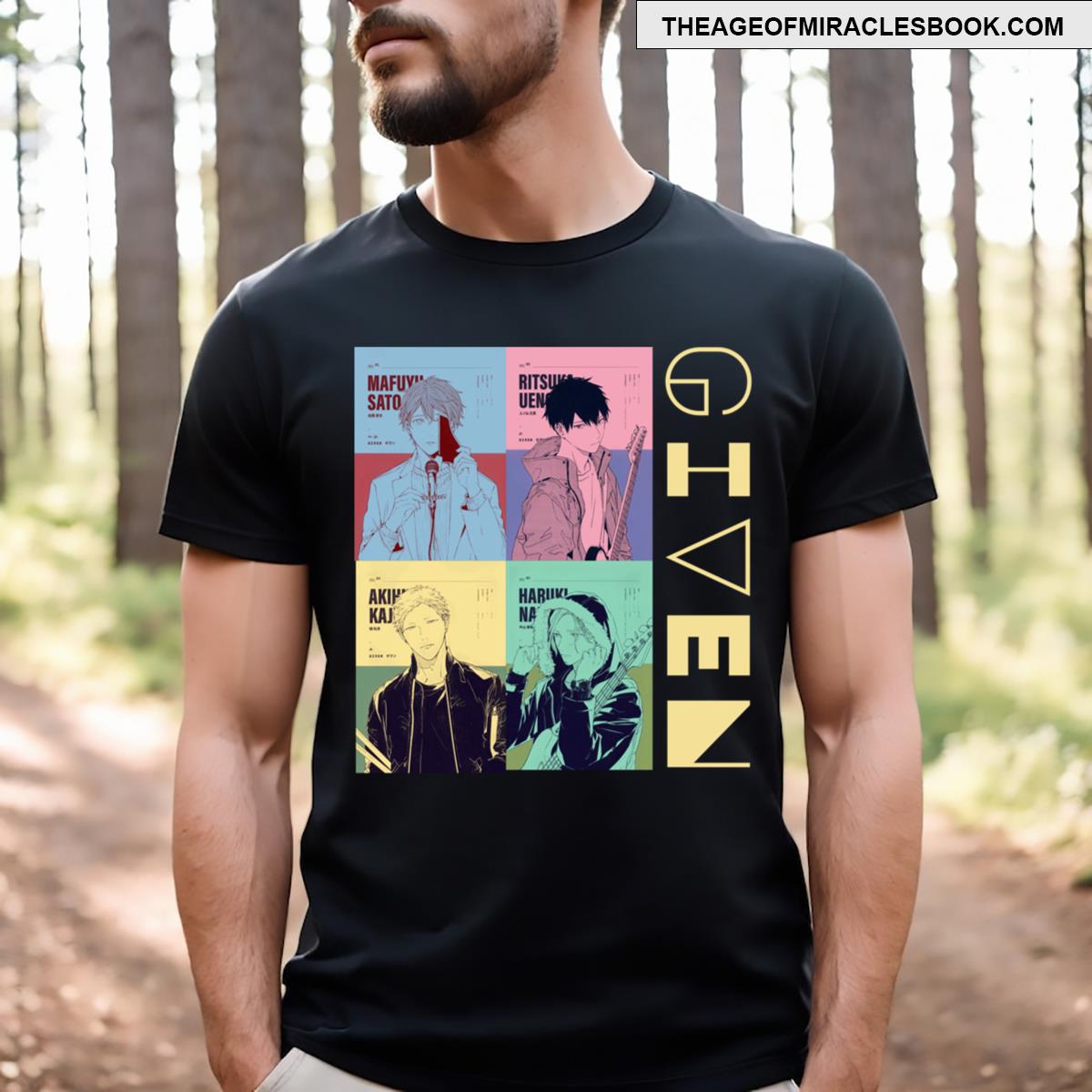 Given Anime Boys T-shirt