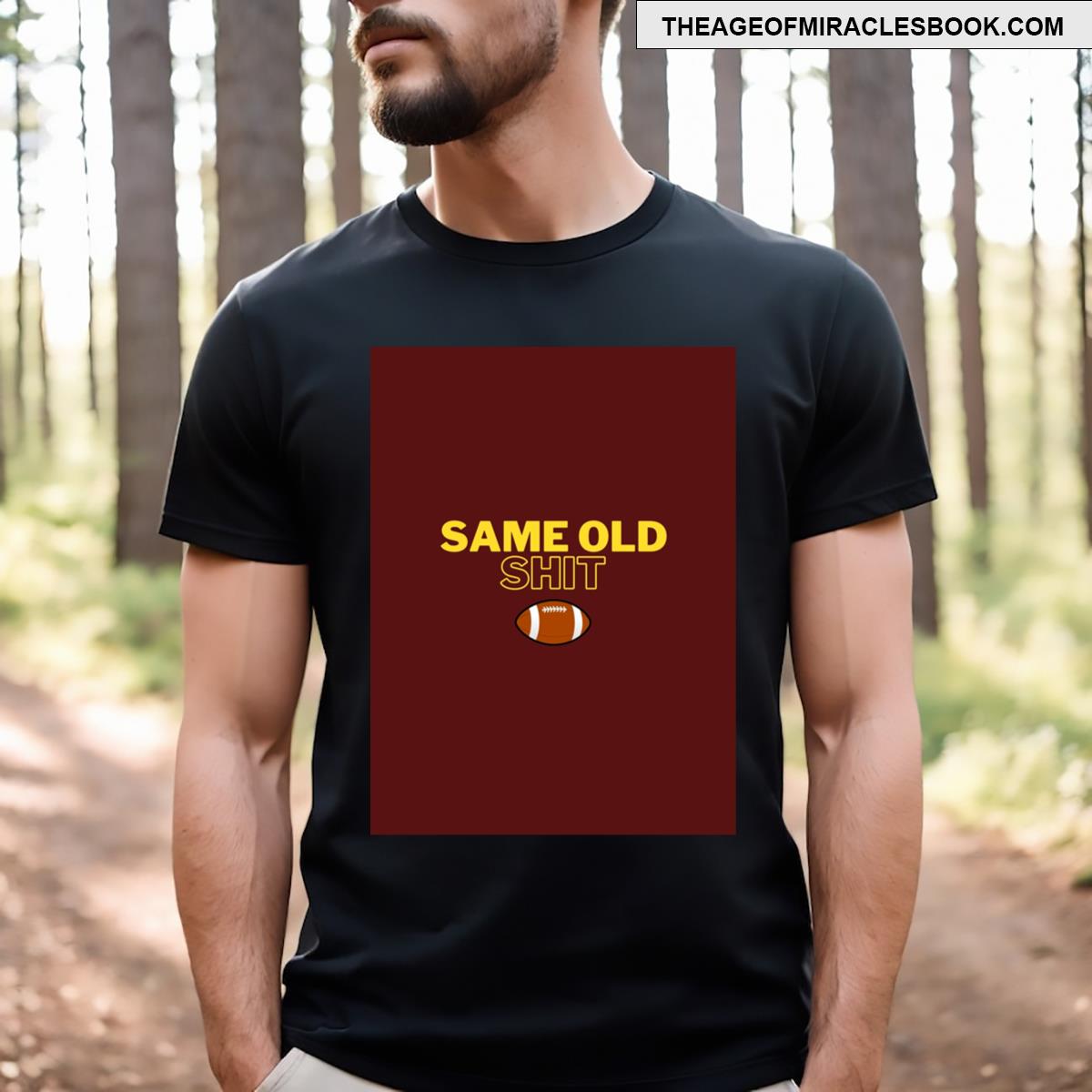 Washington Commanders Merch Graphic T-shirt