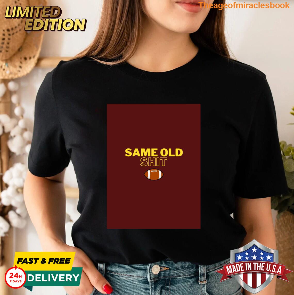 Washington Commanders Merch Graphic T-shirt