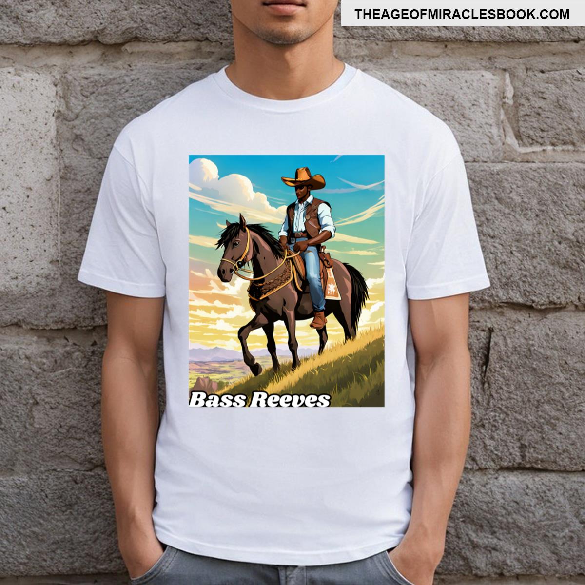 Bass Reeves Us Marshal No3 T-shirt