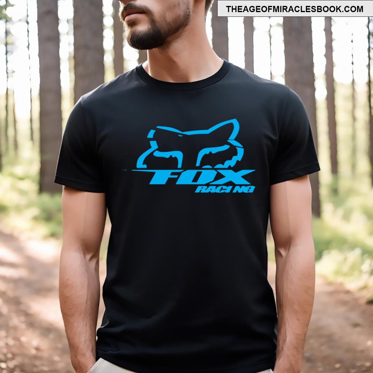 Blue Of Racing Face T-shirt