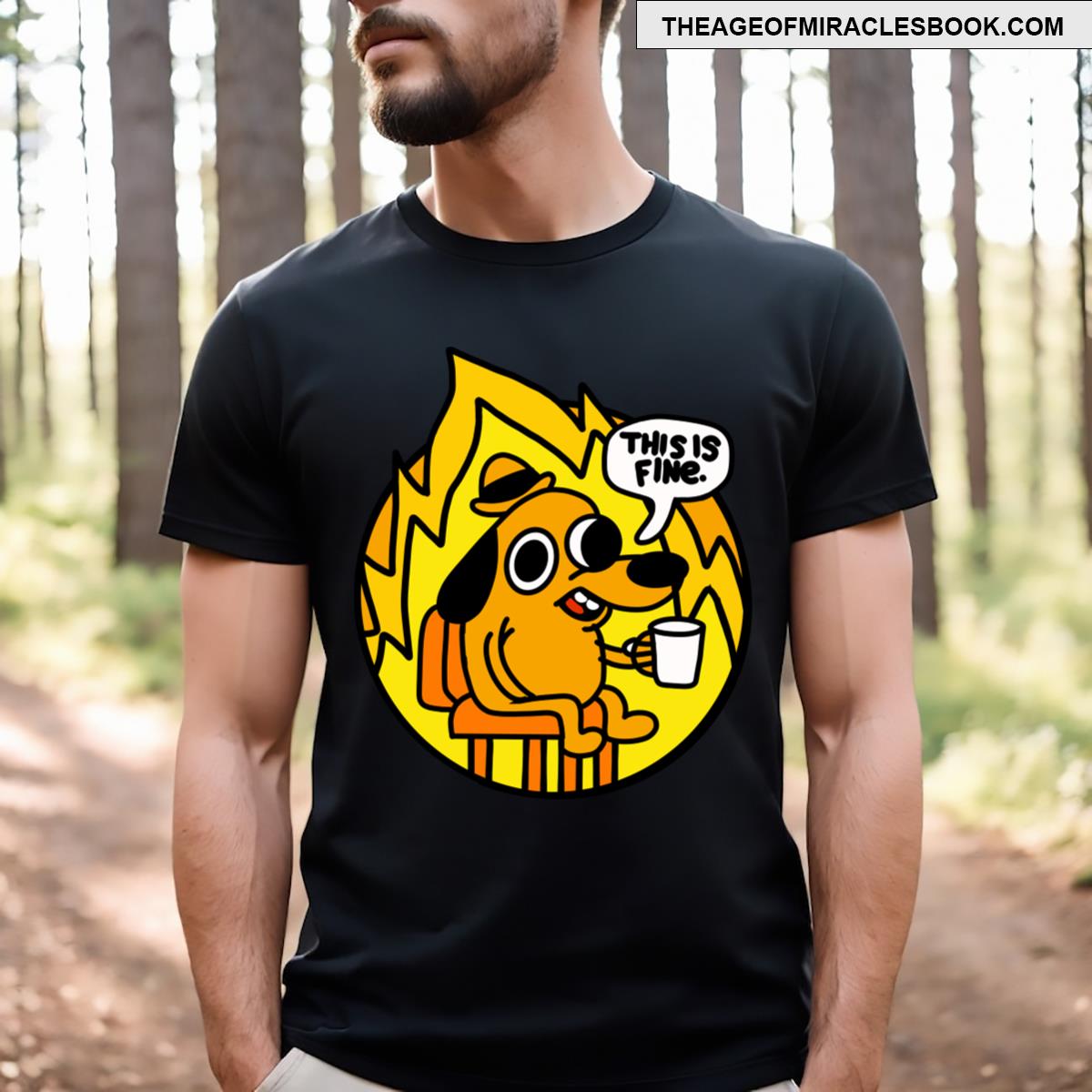 This Is Fine T-shirt