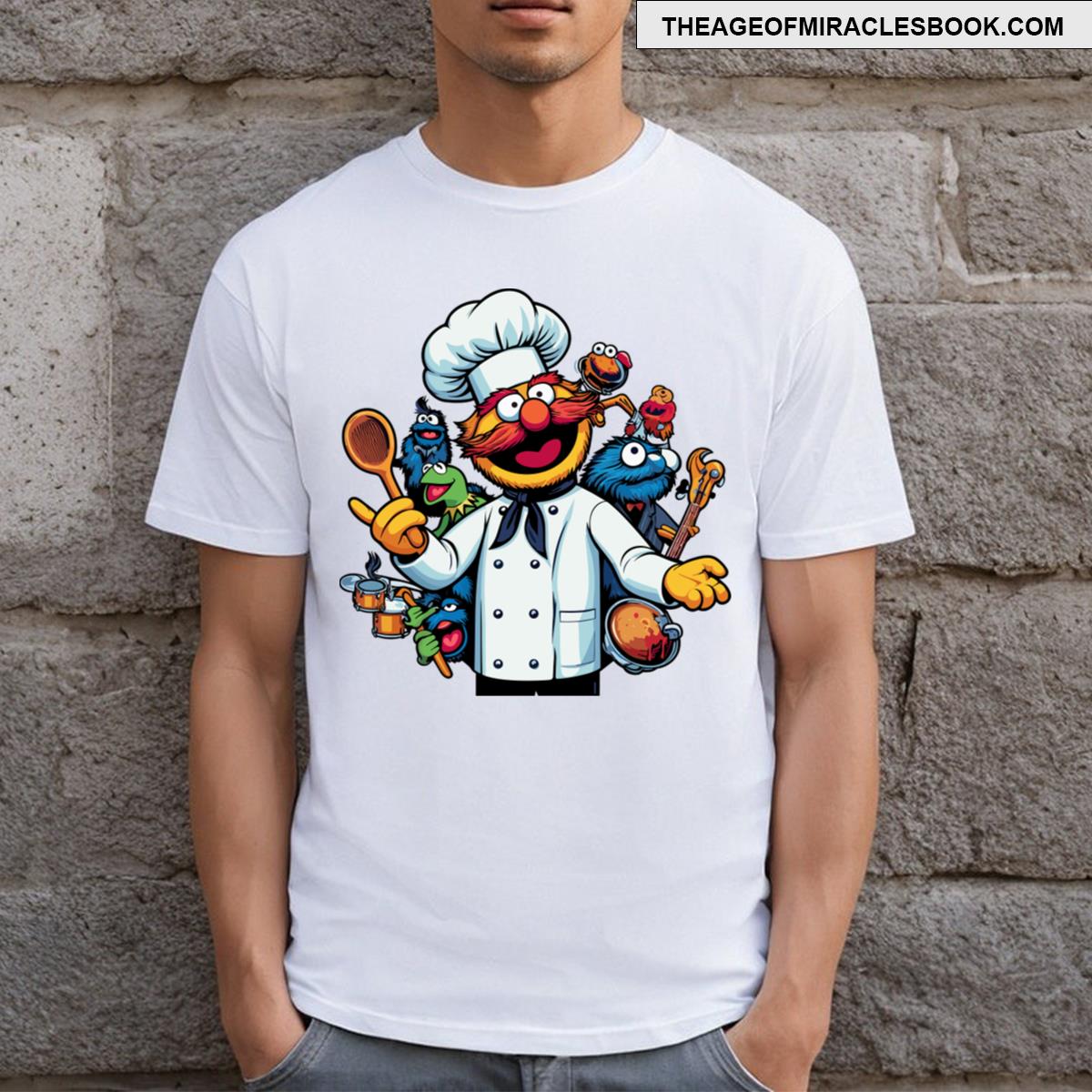 Swedish Chef Vert Der Ferk 3 T-shirt