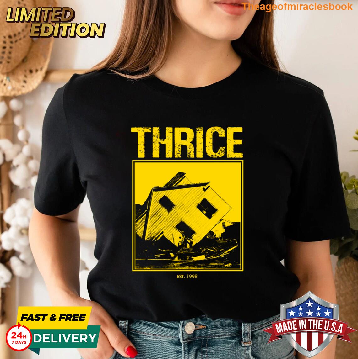 Thrice Hurricane 3 T-shirt