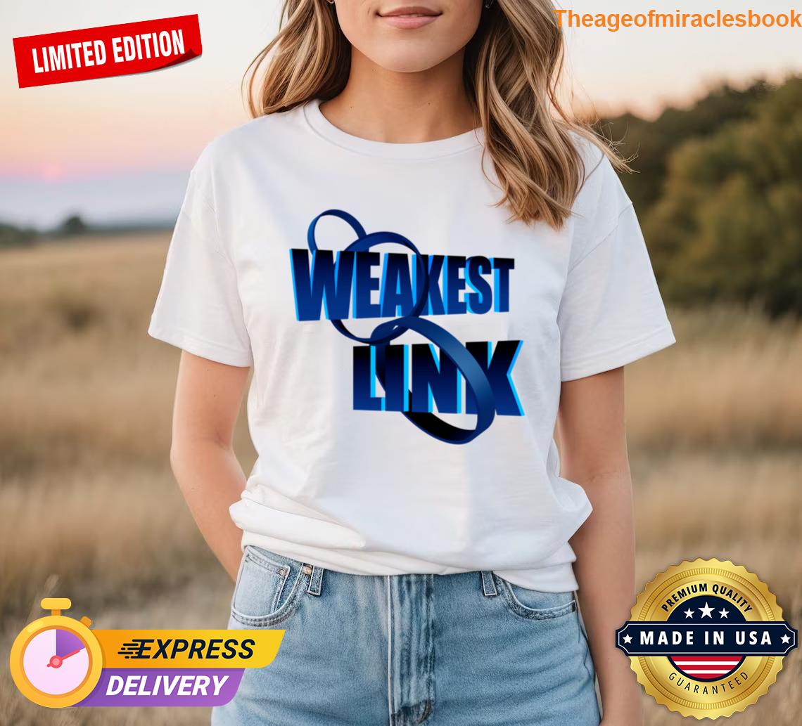 Filtered Weakest Link Logo T-shirt