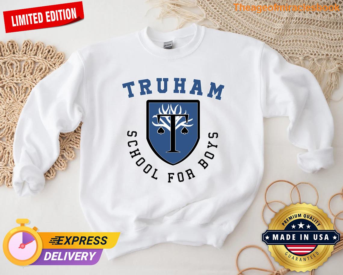 Truham Grammar School Logo School For Boys Heartstopper White ...