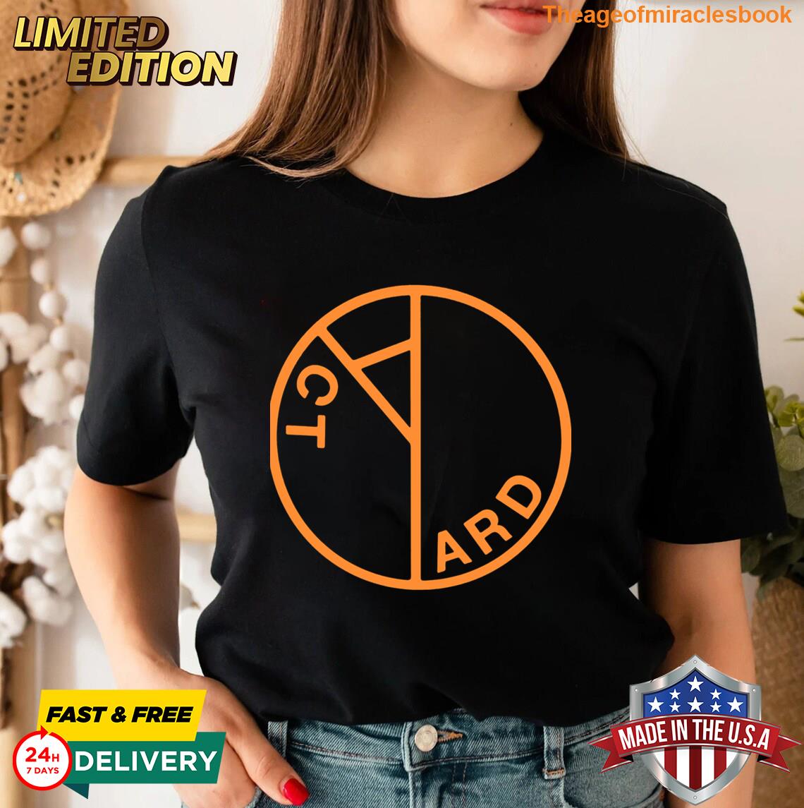 Yard Act Logo Orange The Overload Essential T-shirt