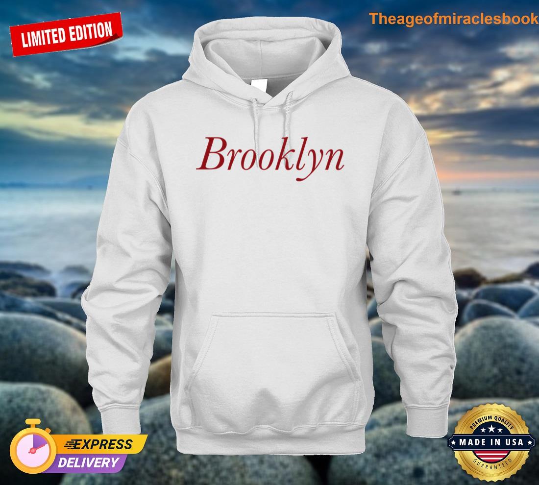 Brooklyn Red Script T-shirt