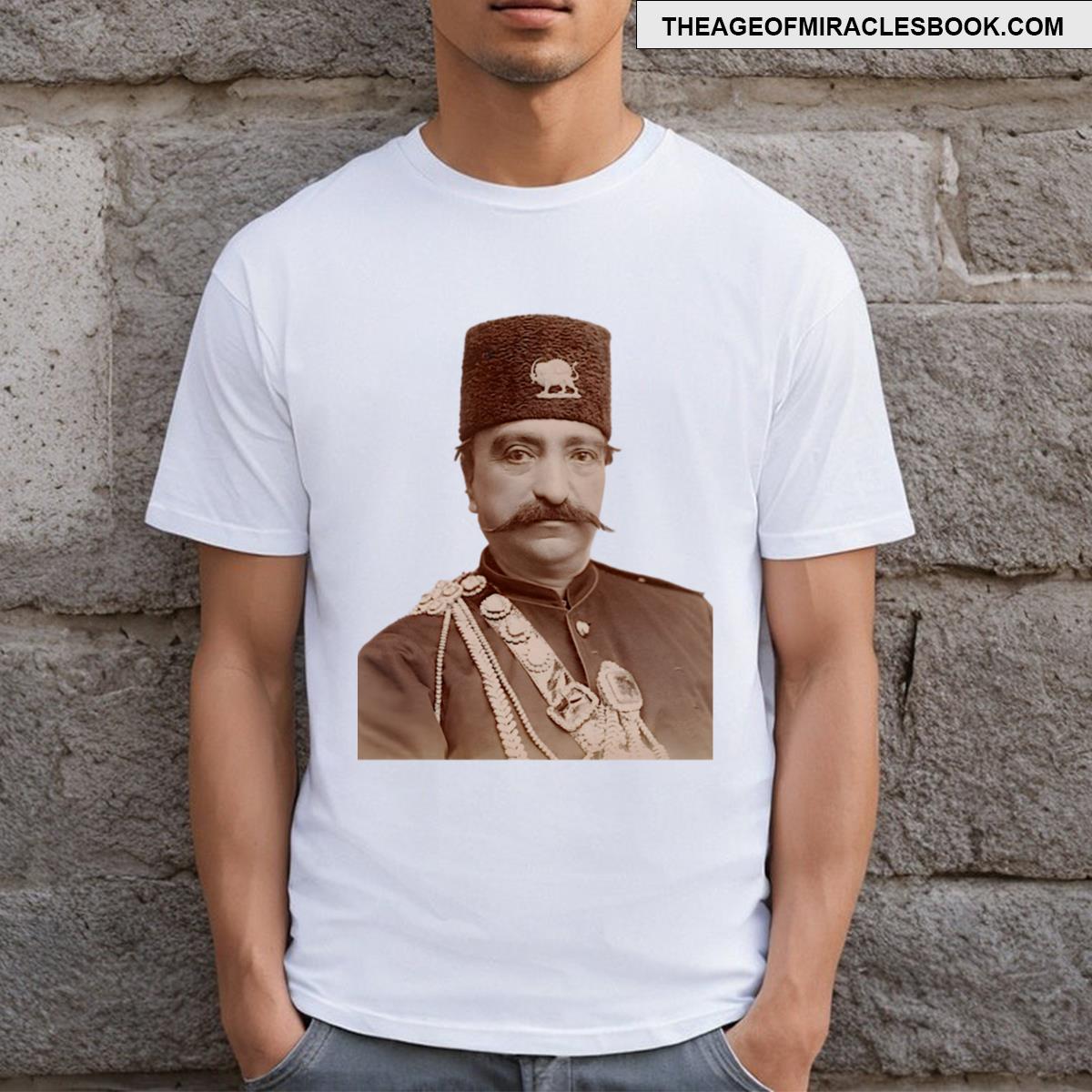 Naser Al Din Shah Persian Iran King Classic T Shirt T-shirt