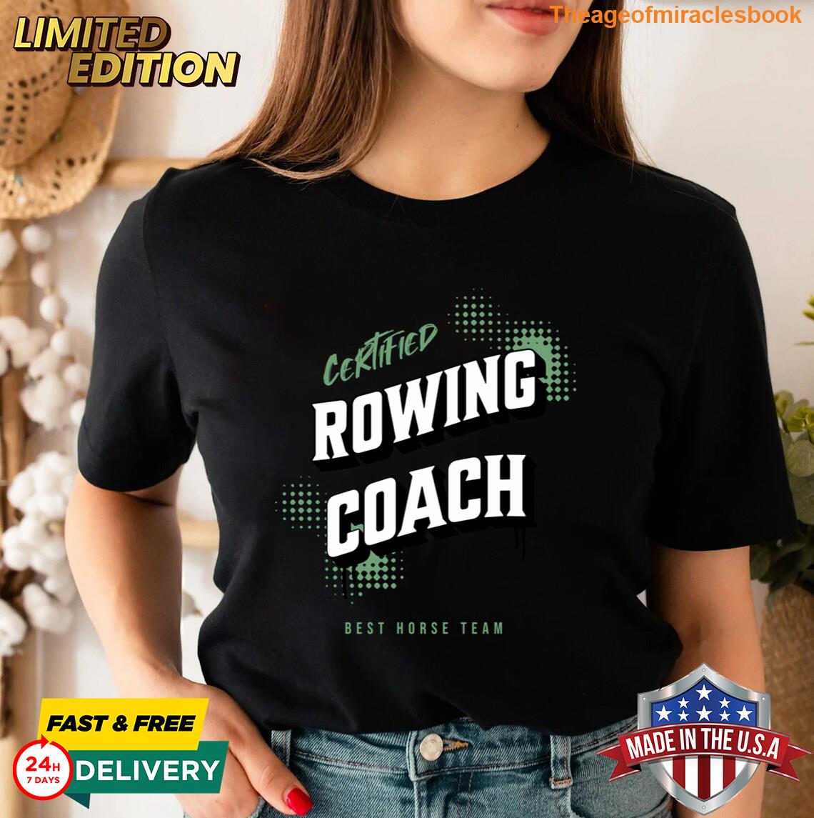 Rowing Coach Essential T-shirt