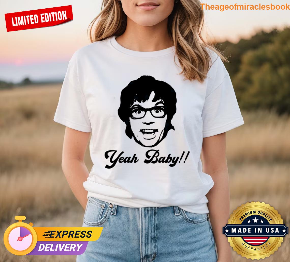 Austin Powers Yeah Baby International Man Of Mystery T-shirt