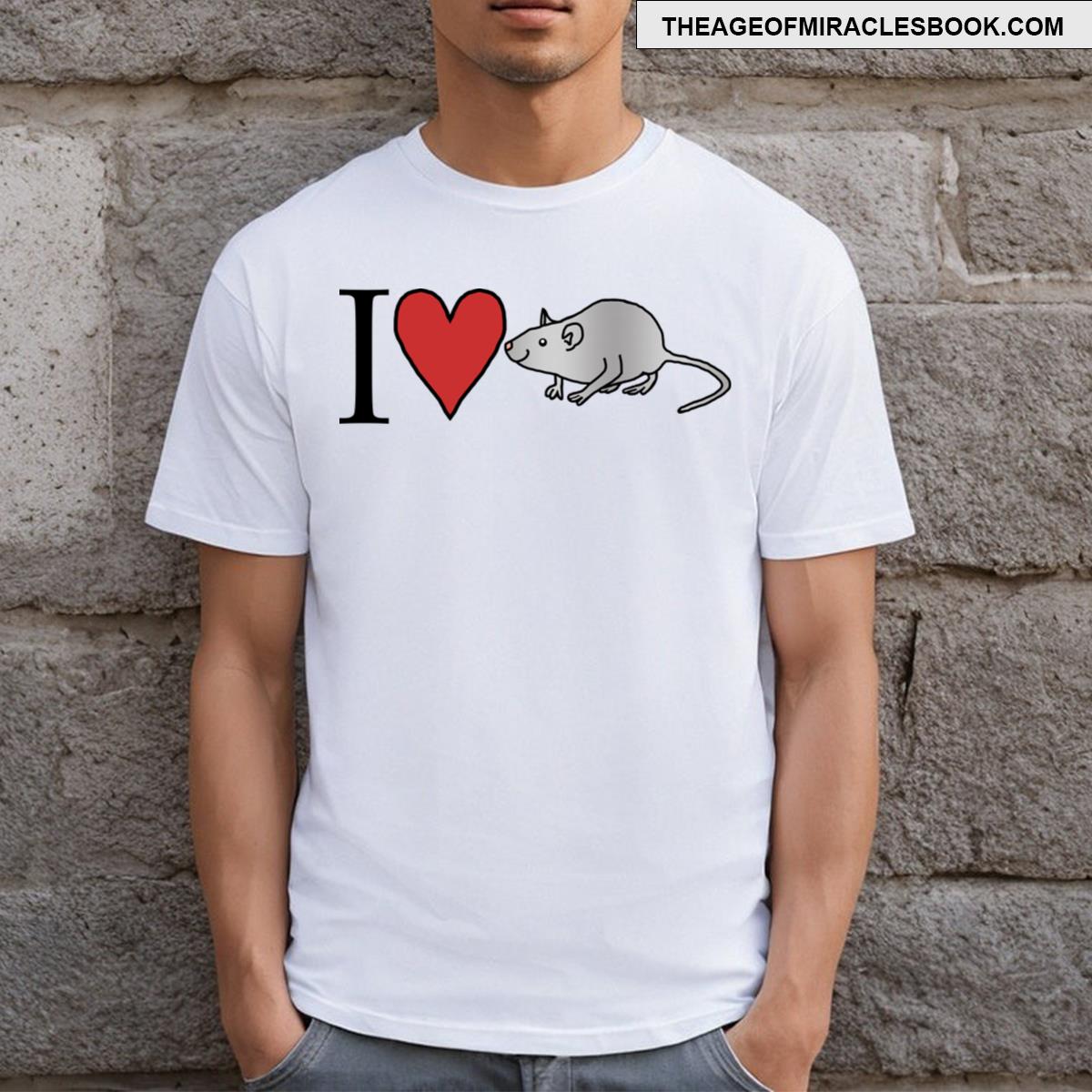 I Love Rats T-shirt
