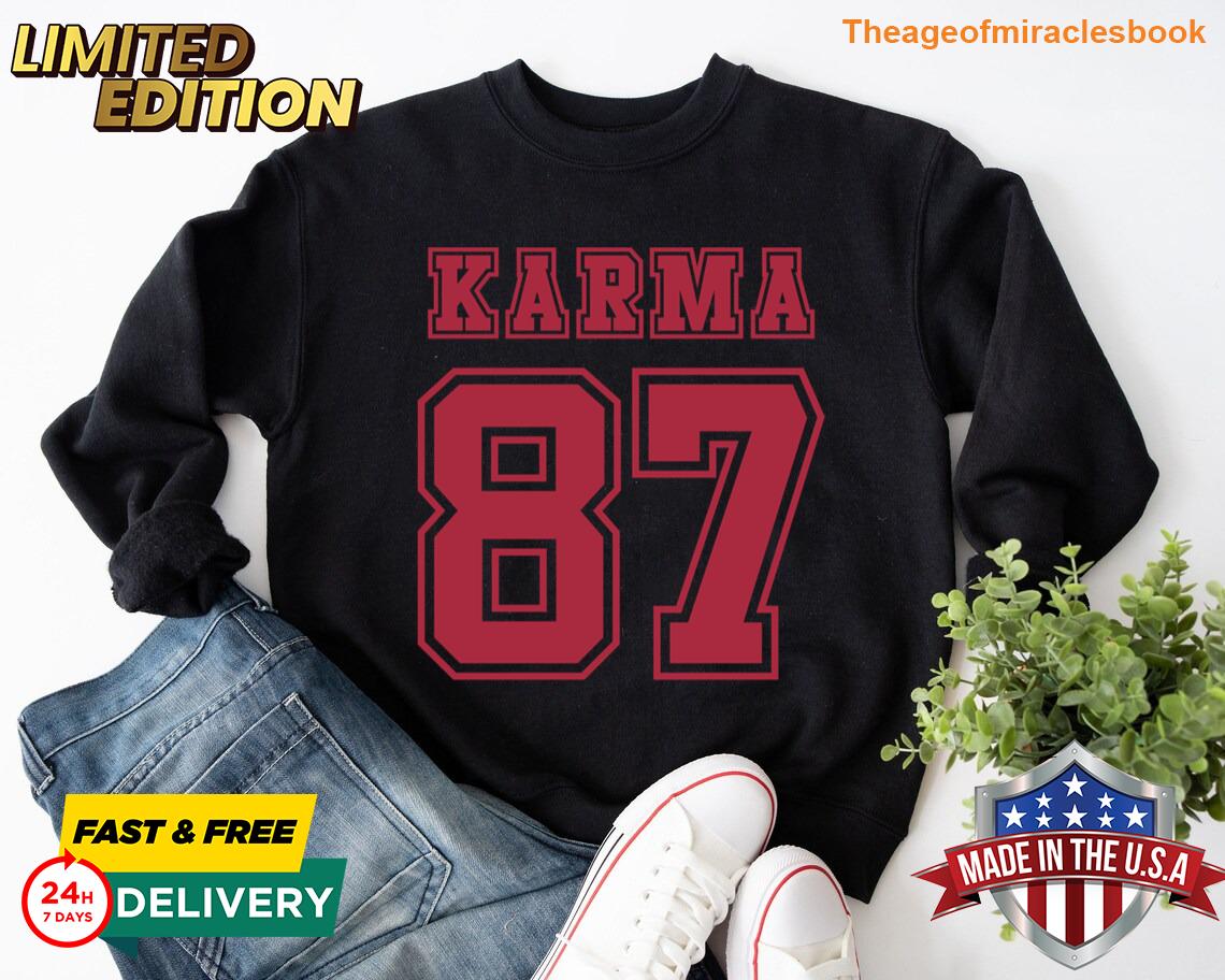 Karma 87 Sporty Trendy Design T-shirt