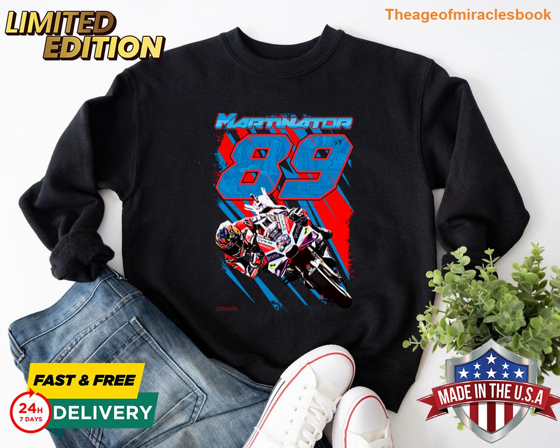 Martinator Number 89 Jorge Martin Motogp T-shirt