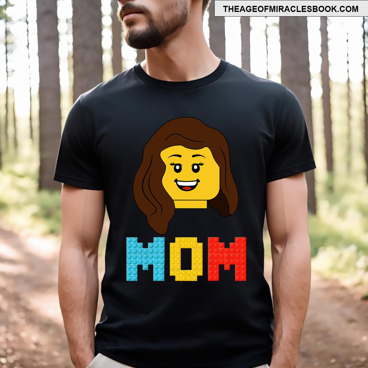 Mom Master Builder Building Bricks Blocks Matching Family T-shirt