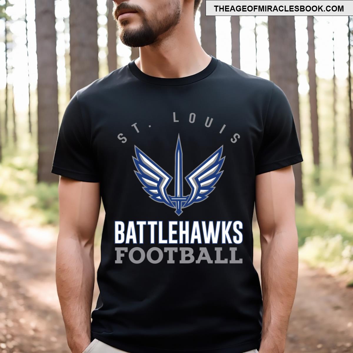 Stl Battlehawks Football! Xfl Essential T-shirt