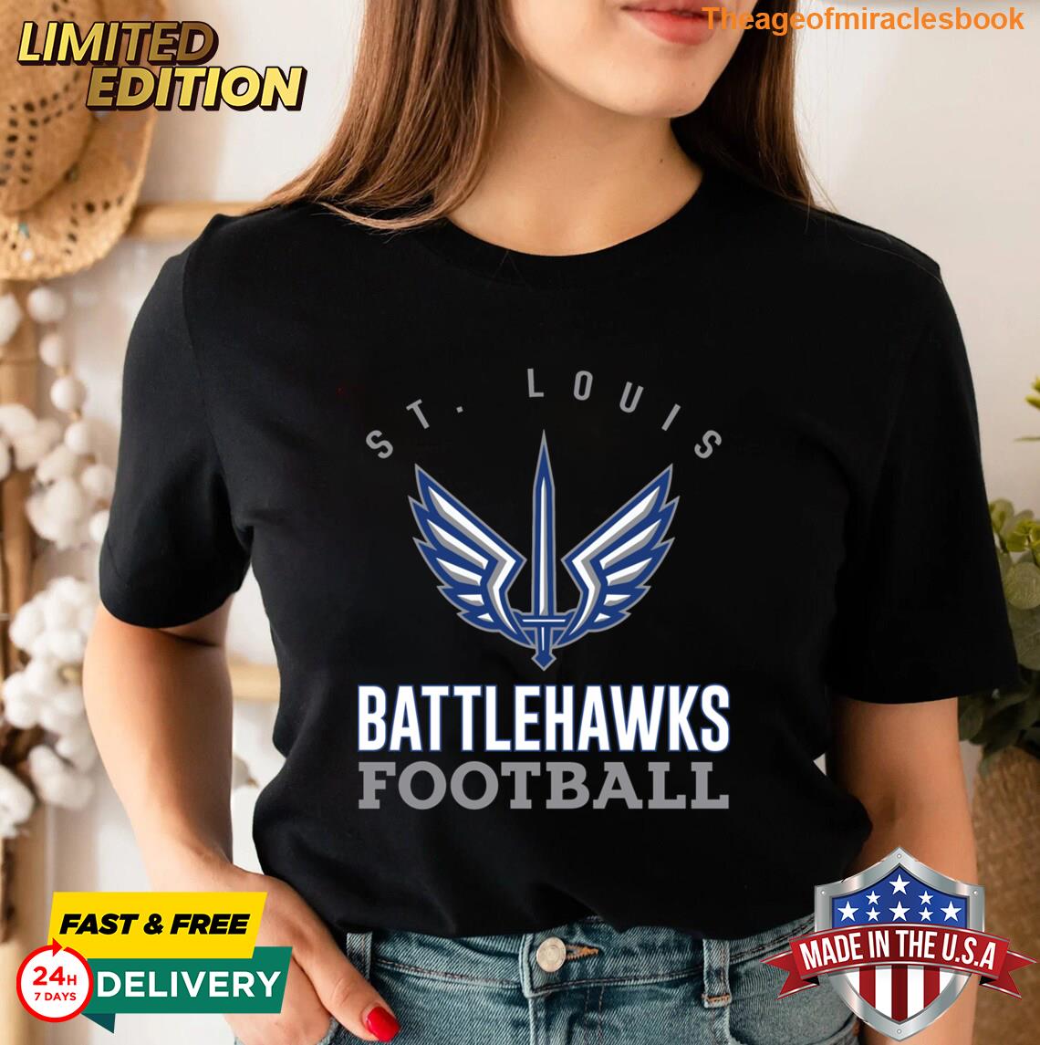 Stl Battlehawks Football! Xfl Essential T-shirt