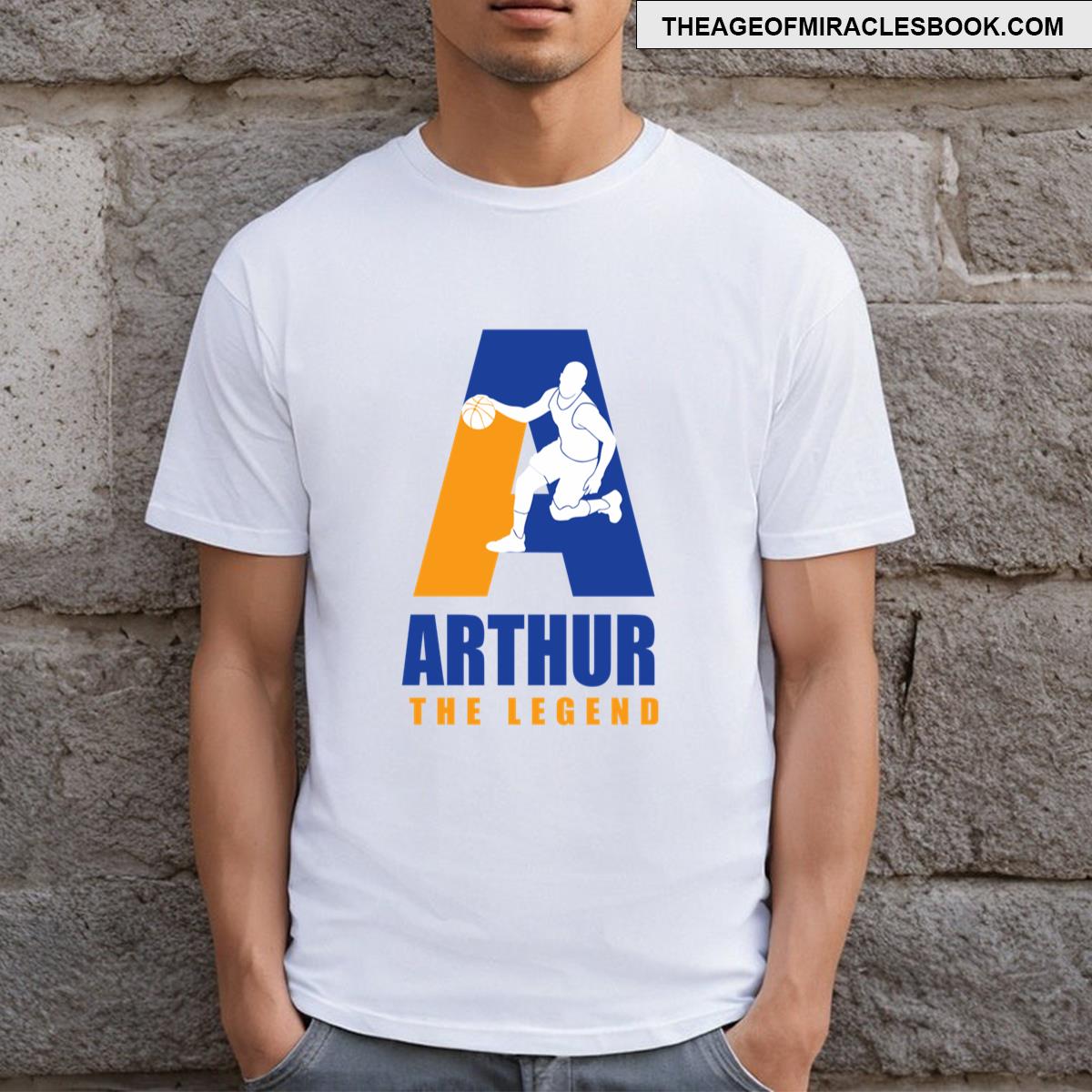 Arthur Custom Player Basketball Your Name The Legend Essential T-shirt