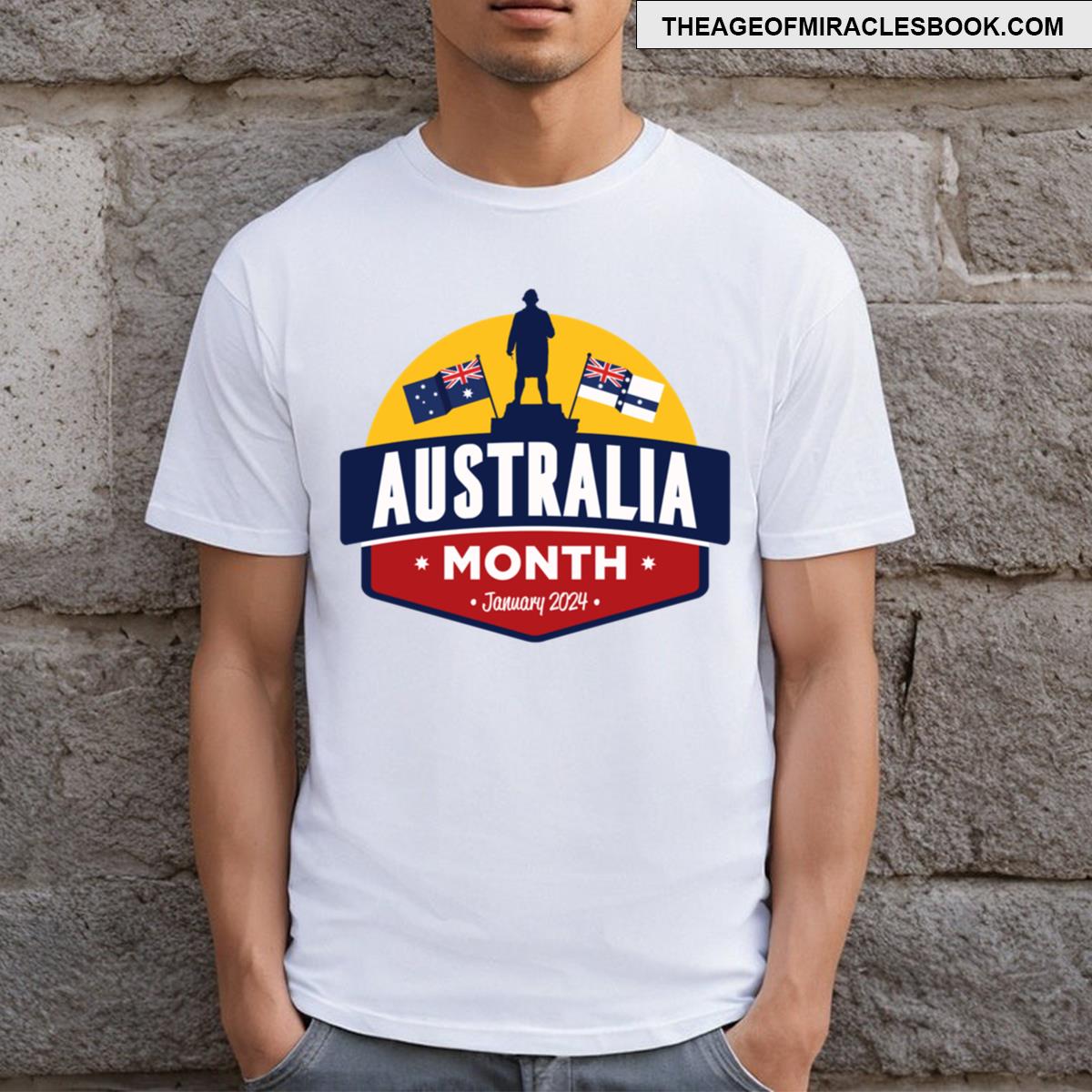Australia Month 2024 Official Merchandise T-shirt