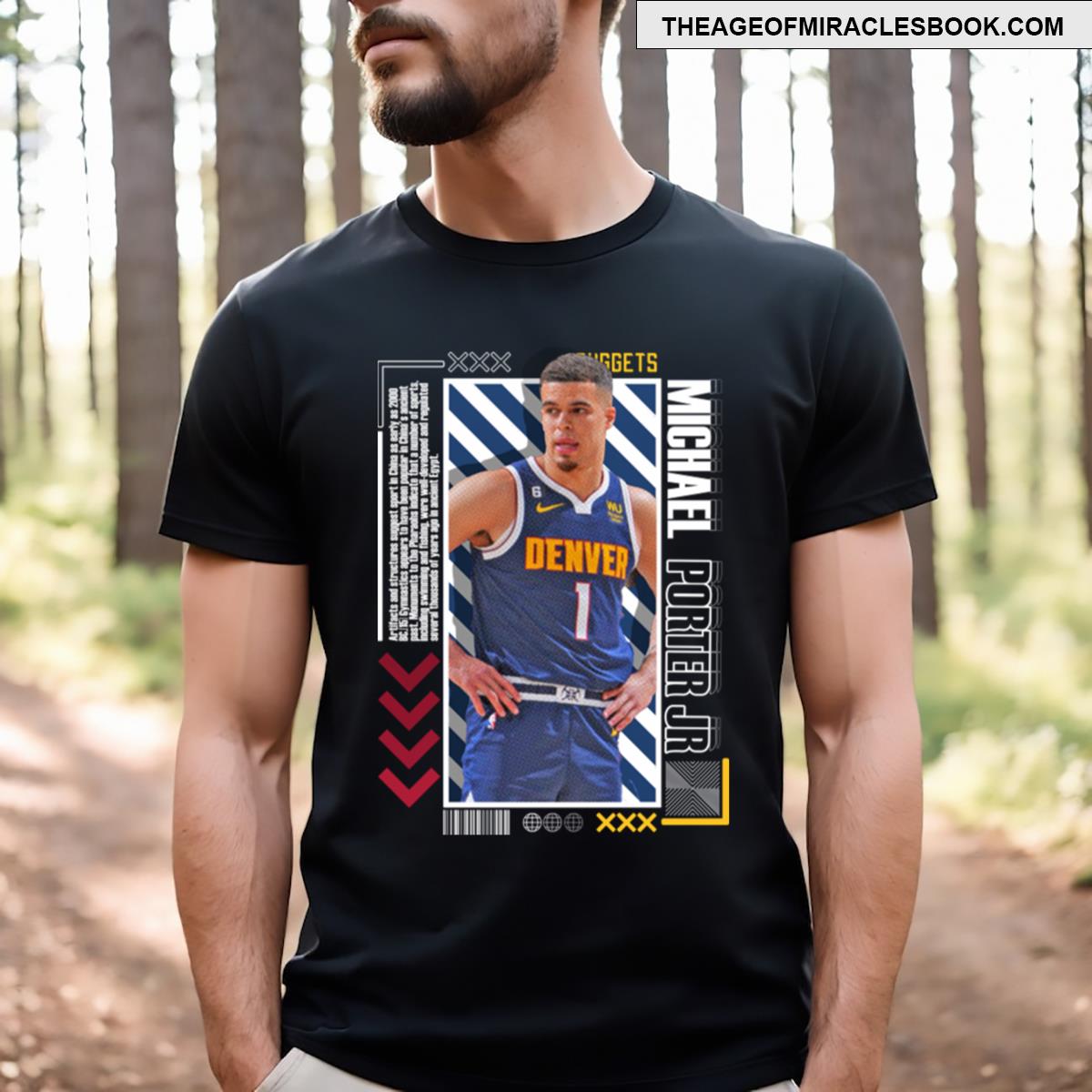 Michael Porter Paper Poster Version 10 T-shirt
