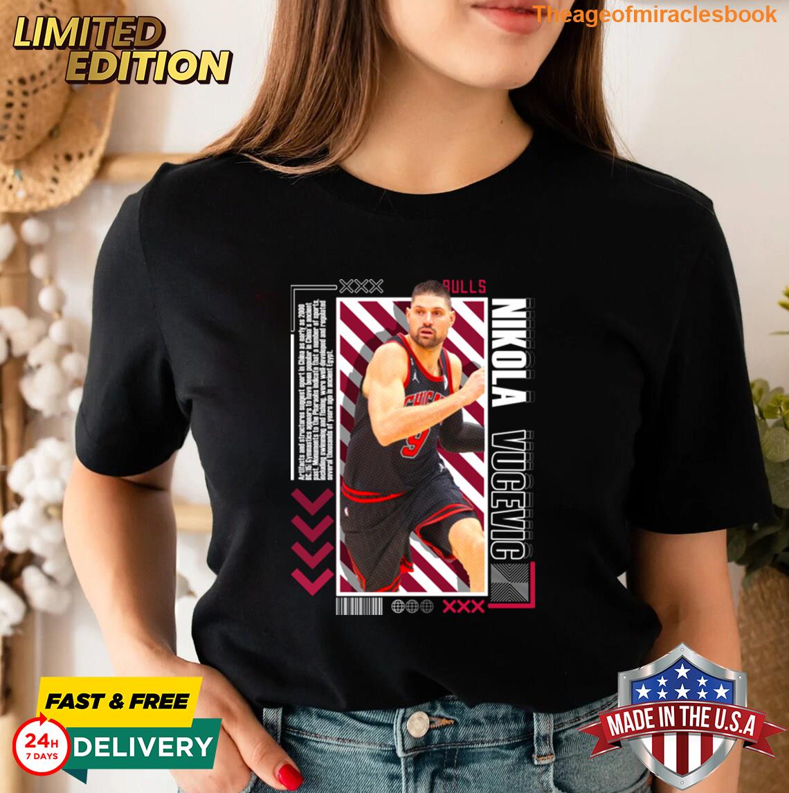 Nikola Vucevic Paper Poster Version 10 T-shirt