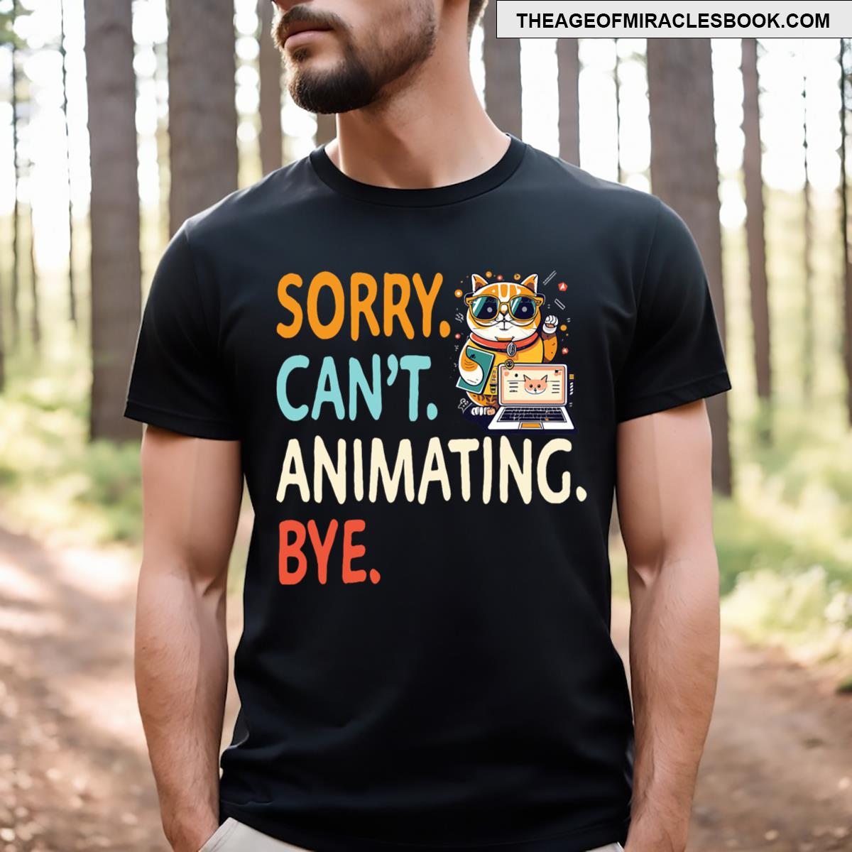 Animator Funny Cartoon Drawing Animation T-shirt