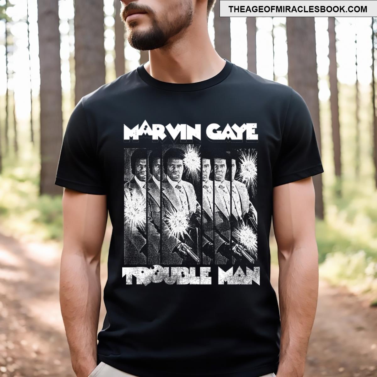 Marvin Gaye Trouble Man T-shirt