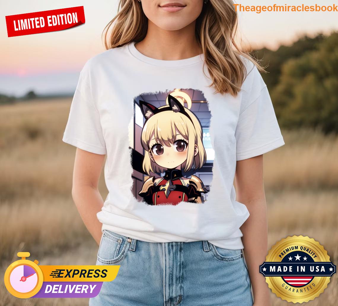 Sl Webtoon Girl Red Armor T-shirt