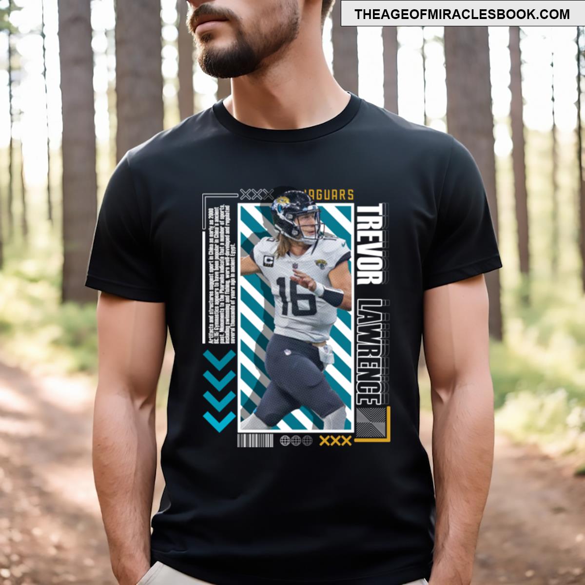 Trevor Lawrence Paper Poster Version 10 T-shirt