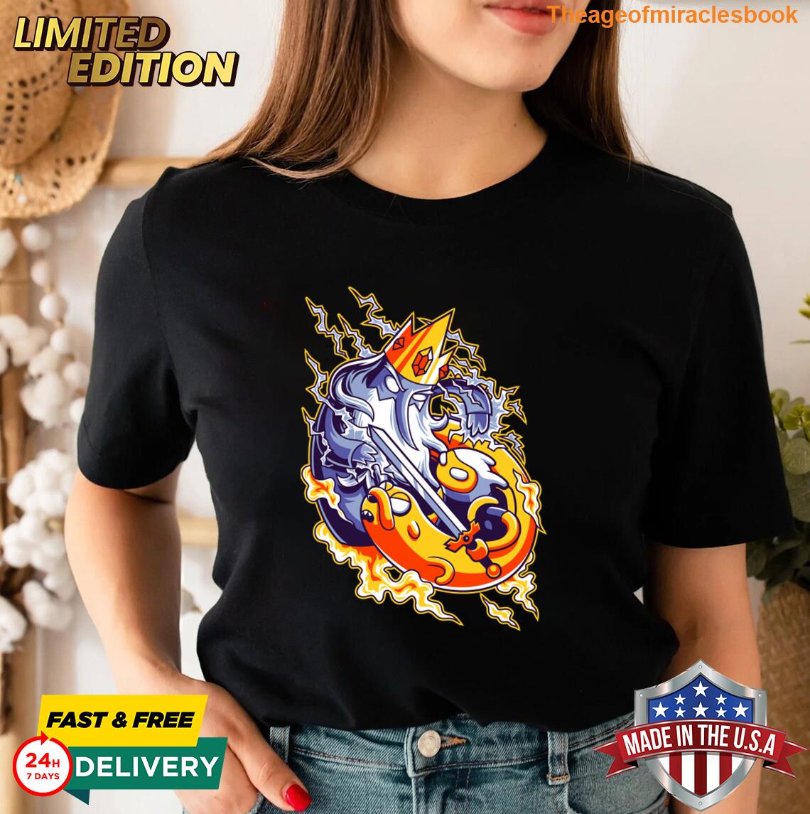 Jake Finn Vs Ice King T-shirt