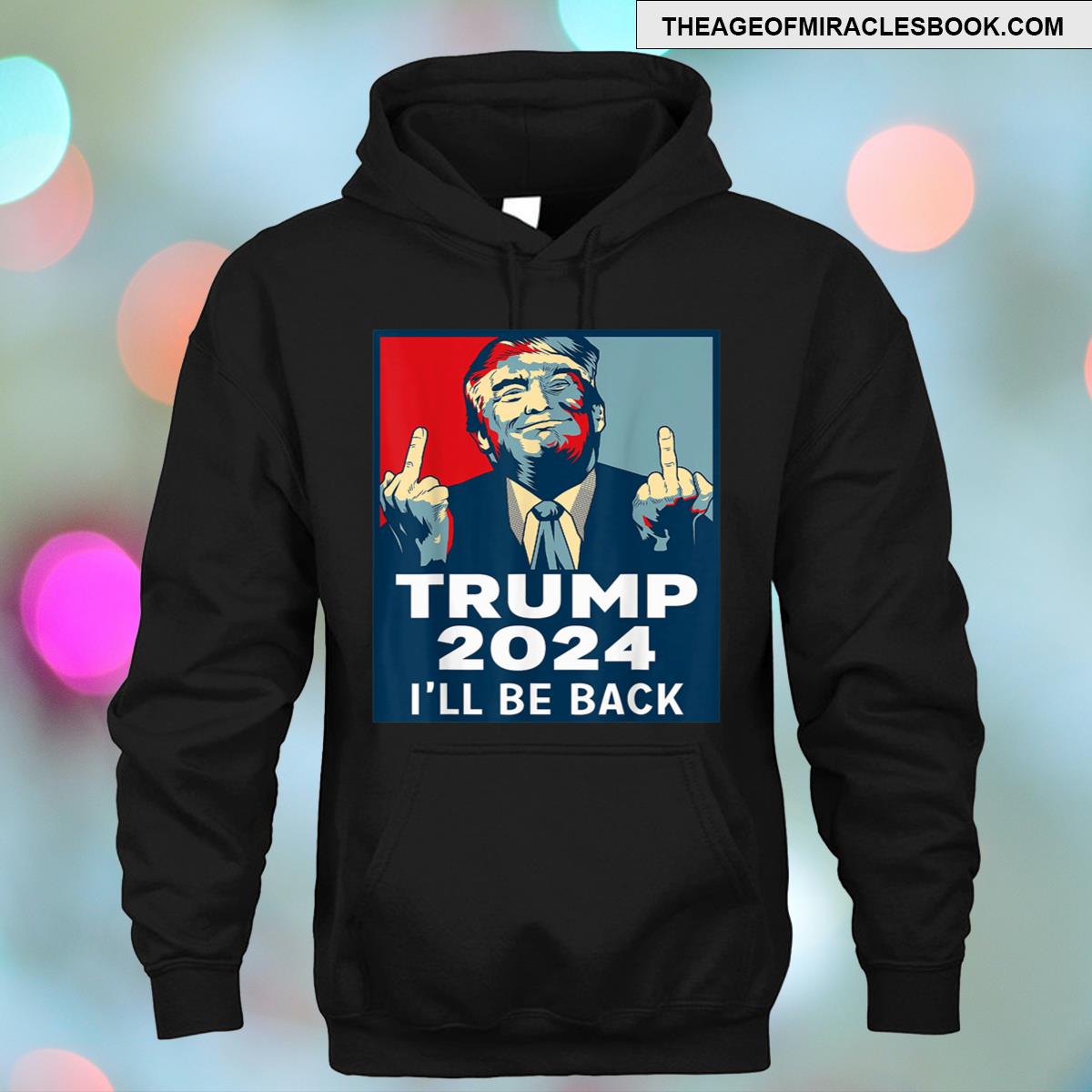 Trump 2024 I Will Be Back T-shirt