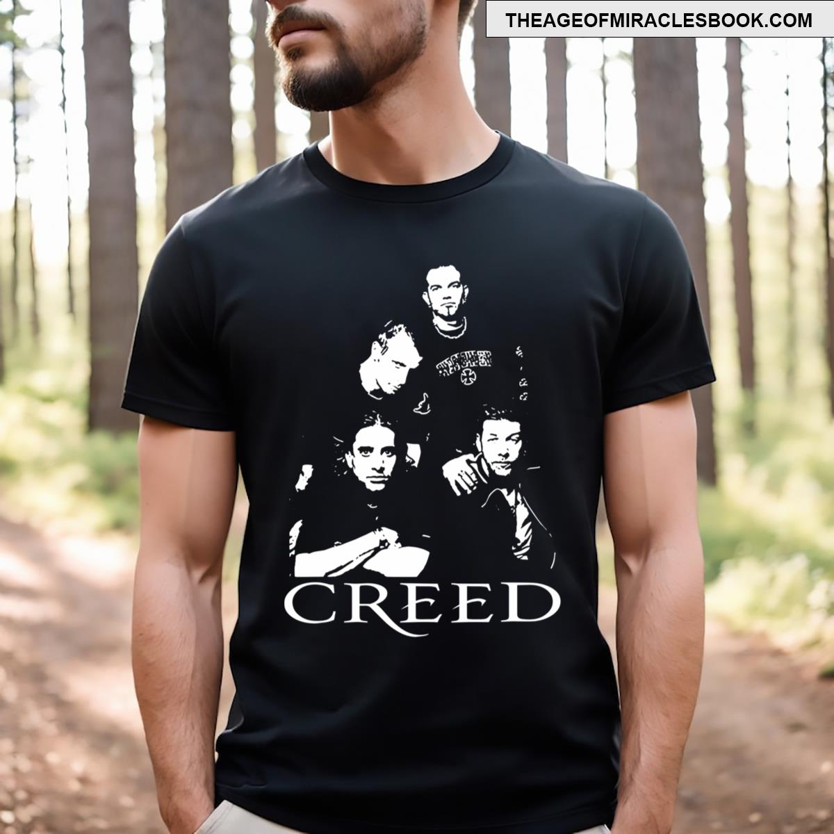 Creed Rock Music Poster T-shirt