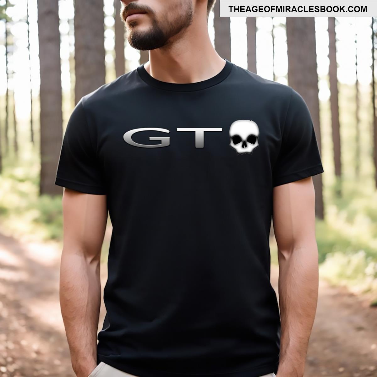 Gto With A Skull T-shirt