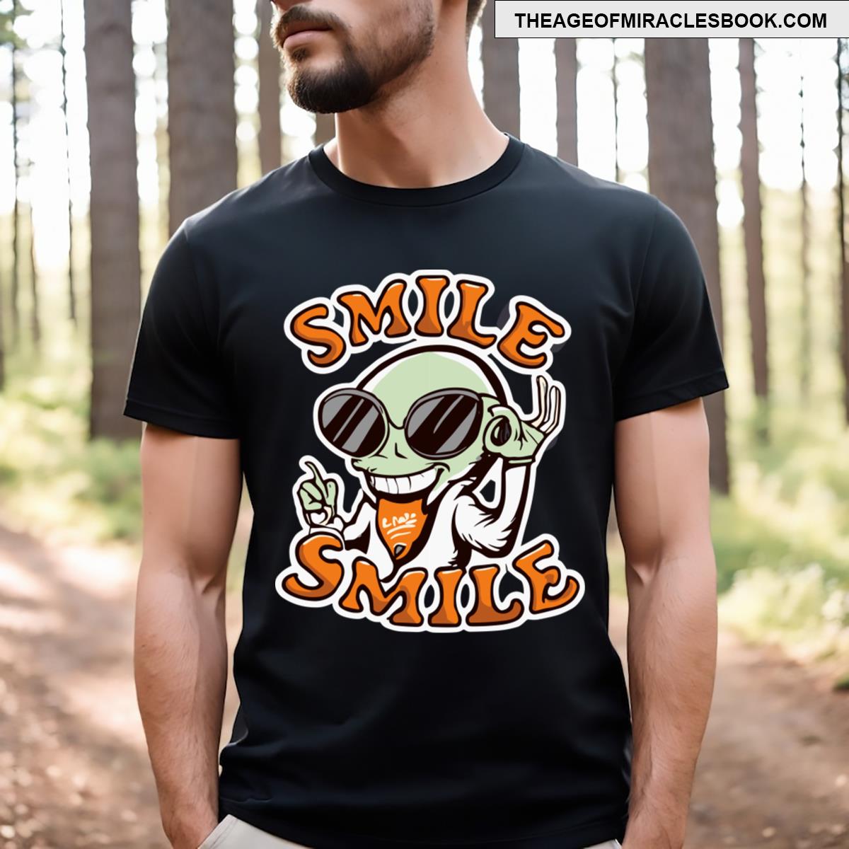 Alien Sticking Out His Tongue T-shirt