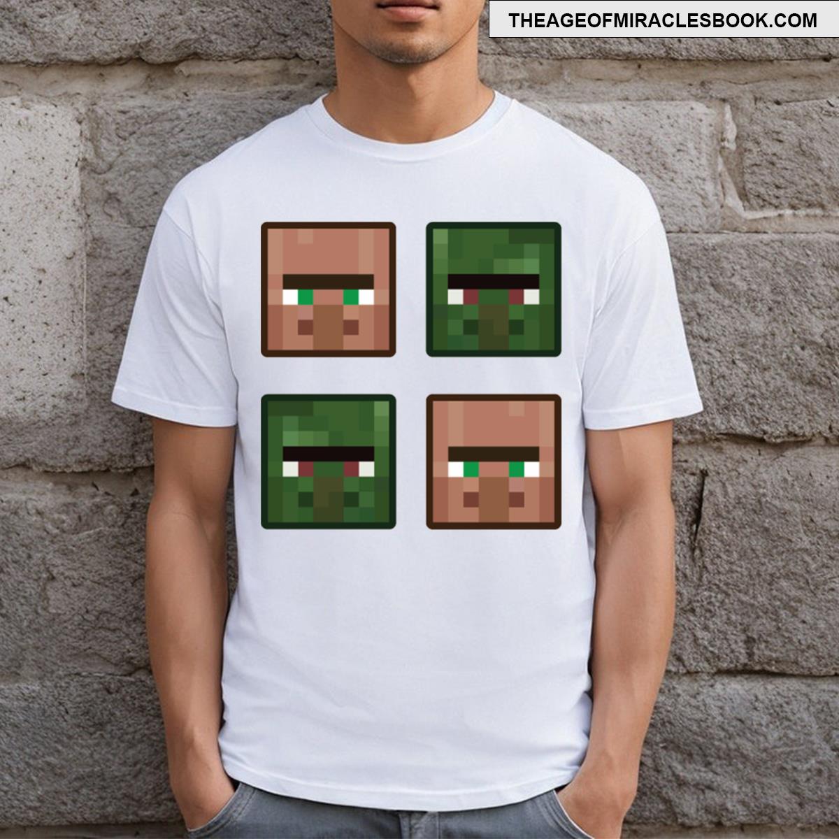 Minecraft Faces T-shirt