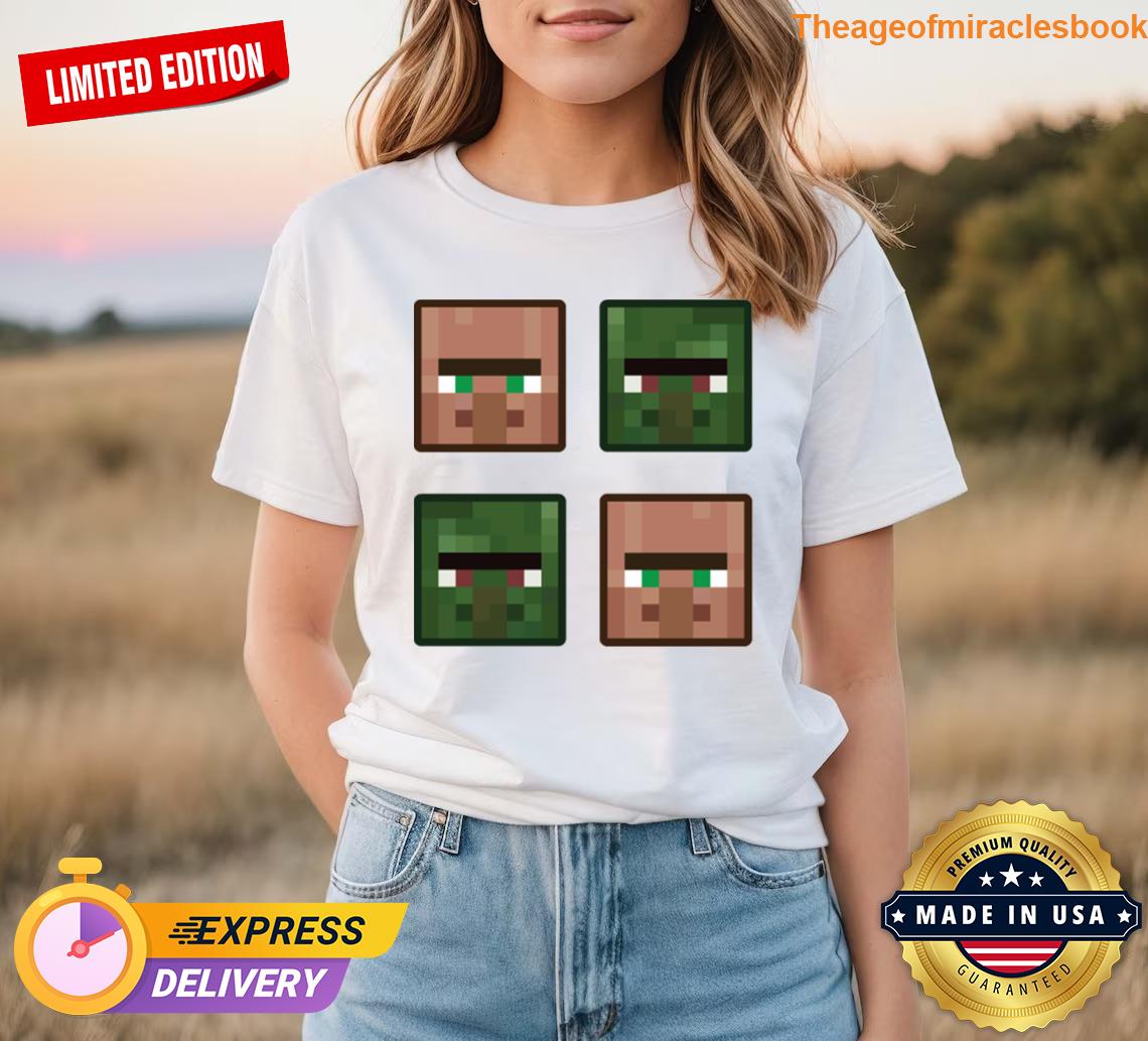 Minecraft Faces T-shirt