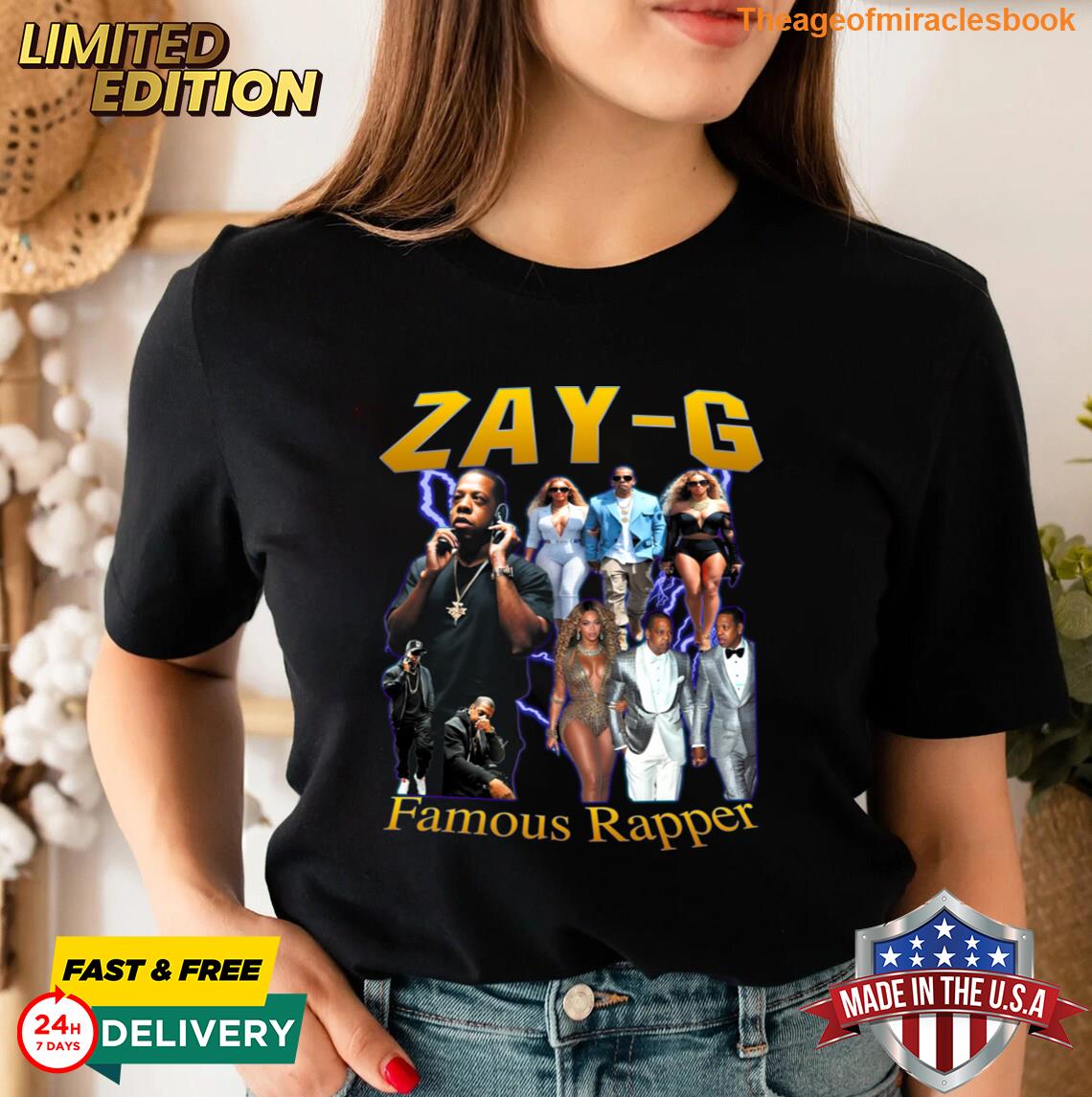Zayg Famous Rapper Rap Tee T-shirt