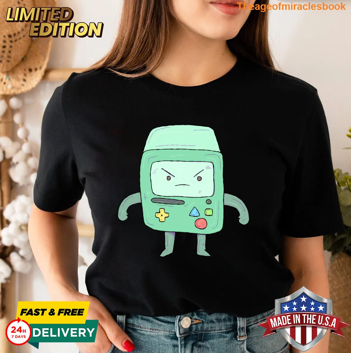 Adventure Time Angry Bmo T-shirt