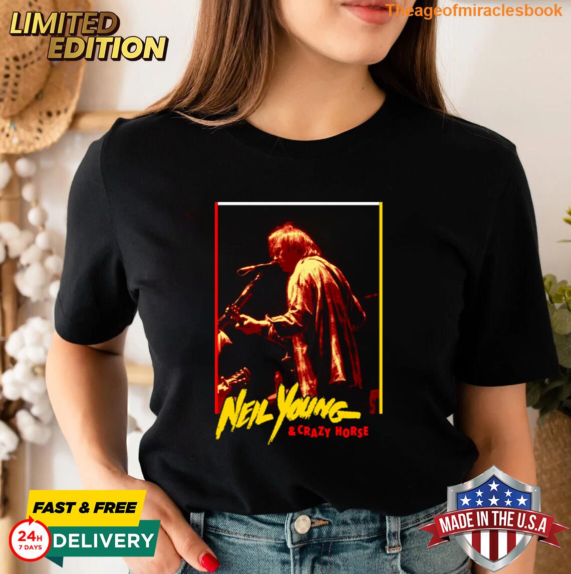 Classic Neil Young T-shirt