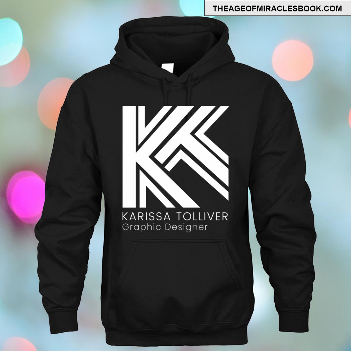 Karissa\'s Logo White T-shirt