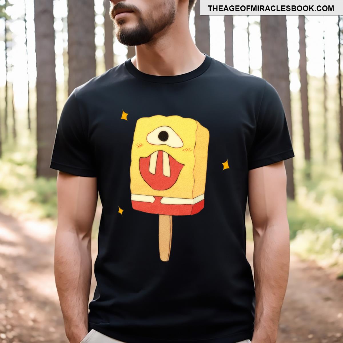 Funny Spongebob Popsicle T-shirt