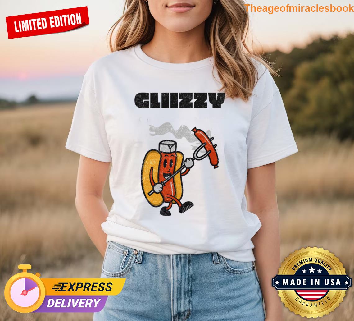 Glizzy Skateboardingstreetwear Retro Cartoon Design T-shirt