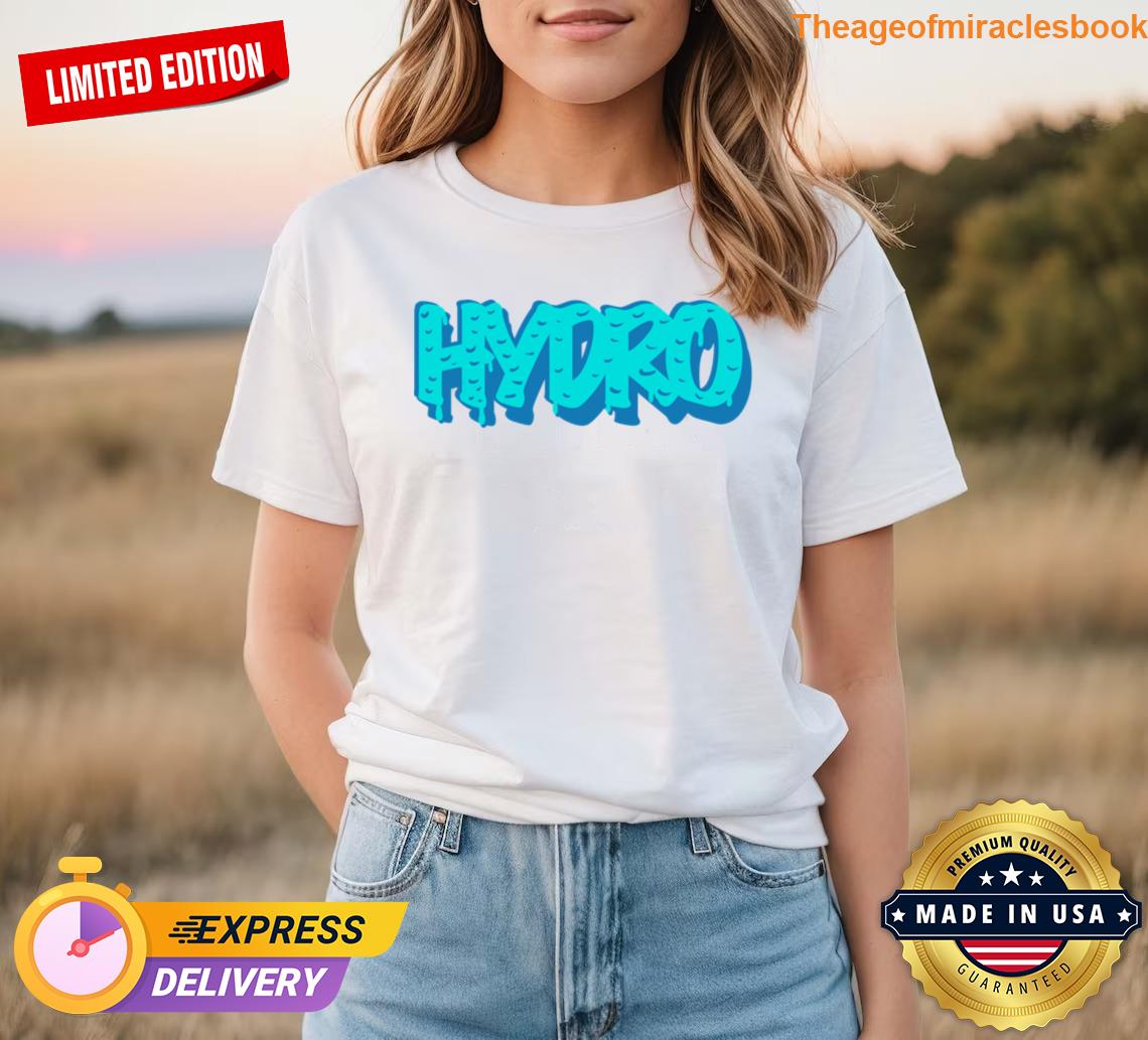 Hydro Logo Water Design T-shirt