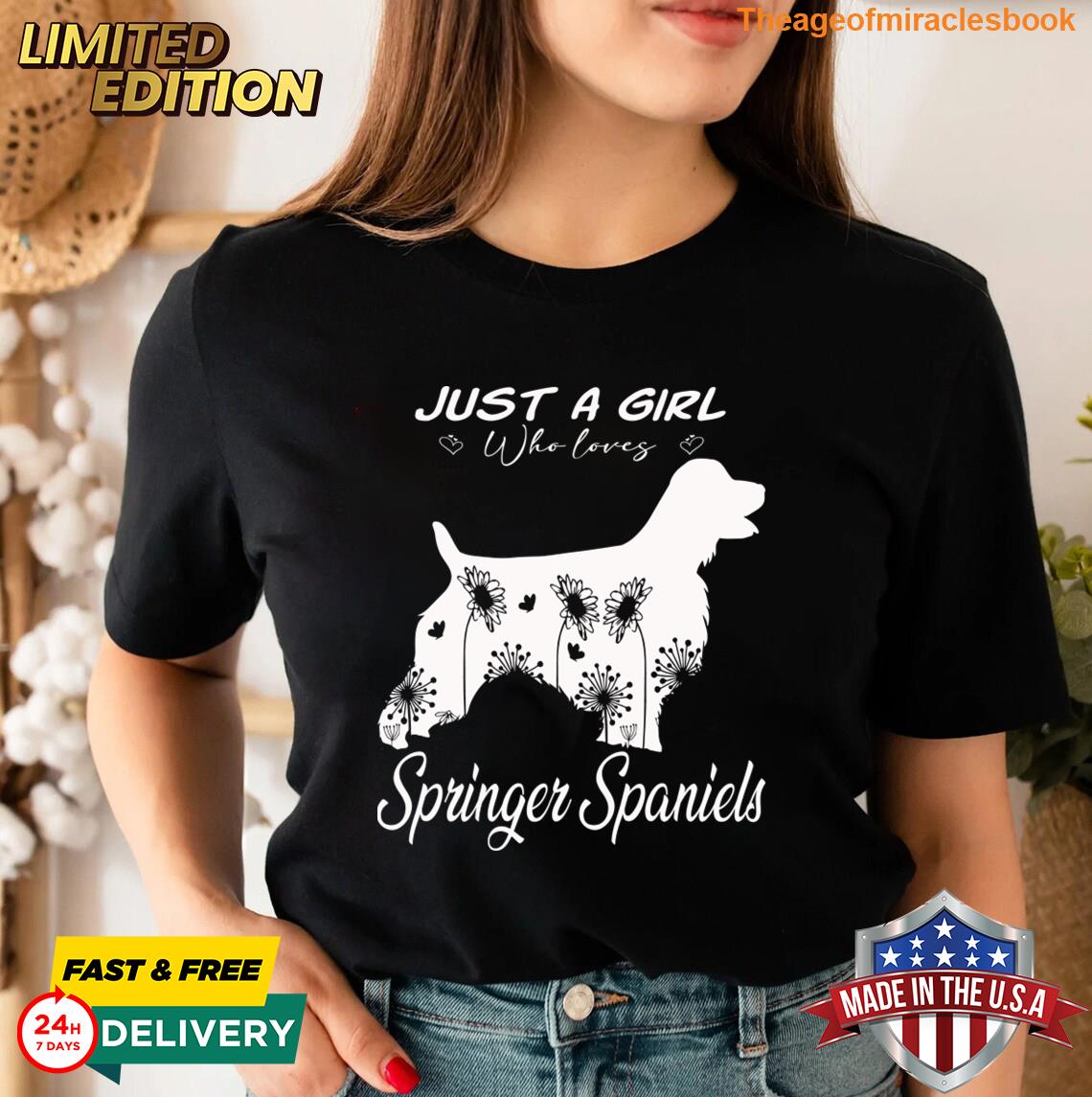 English Springer Spaniels Love Wear It Proud T-shirt