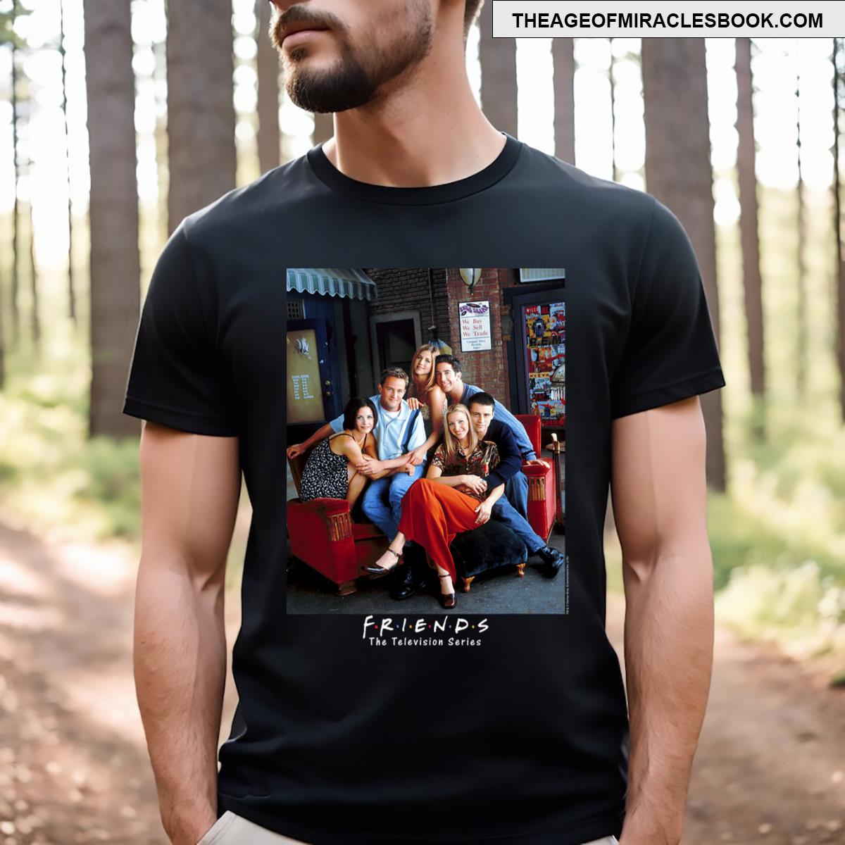Friends Outside Couch T-shirt
