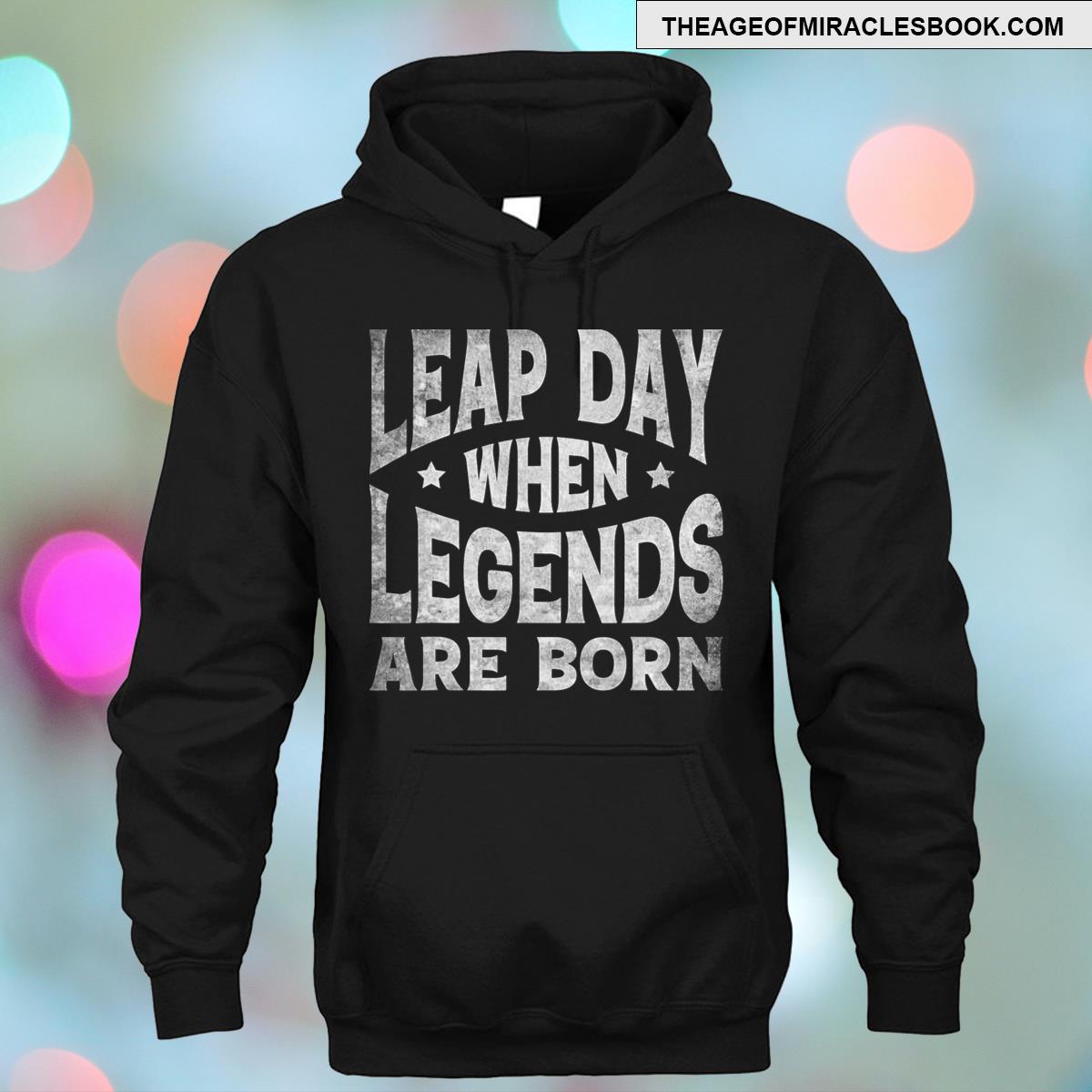 Leap Day February 29 Birthday Leap Year For Men & Cool T-shirt