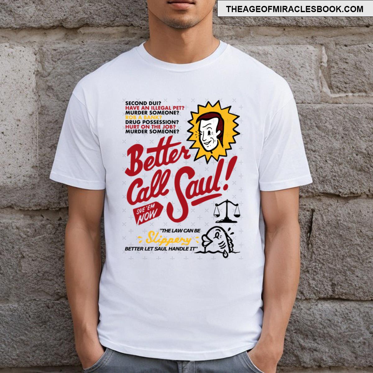 Vintage Better Call Saul Goodman Commercial T-shirt