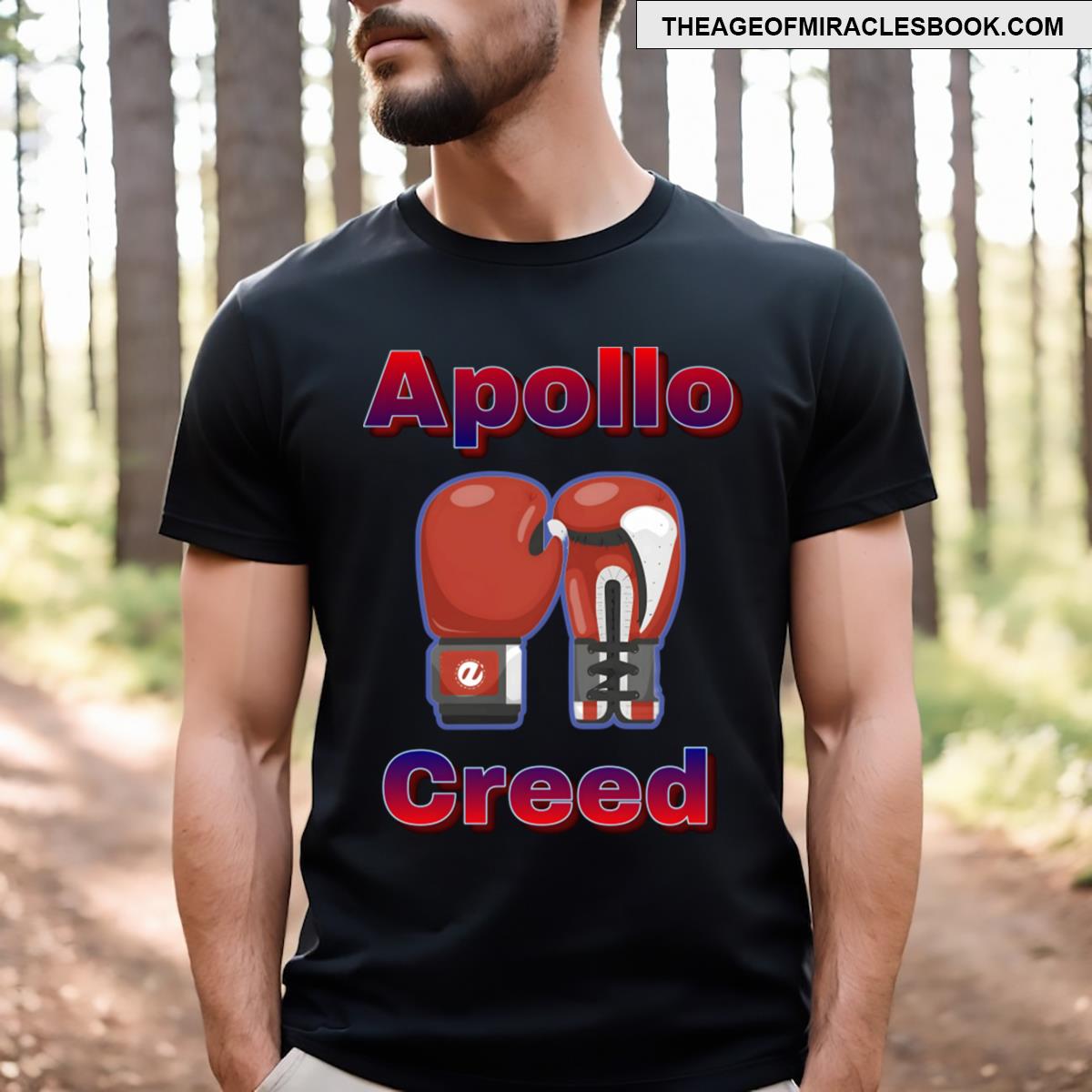 Apollo Creed Boxing Gloves T-shirt