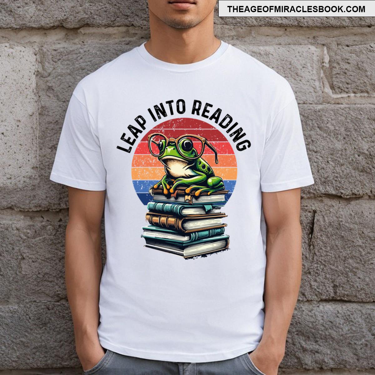 Happy Leap Day Teacher Leap Into Reading Leap Day 2024 T-shirt